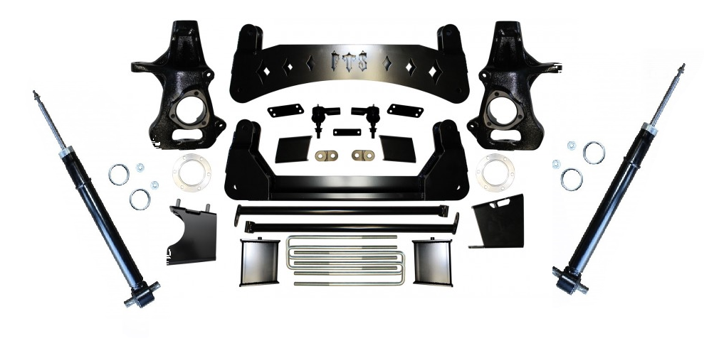 2014-2018 Chevy & GMC 1500 2wd/4wd 7-9" Full Throttle Lift Kit - 84982 ...