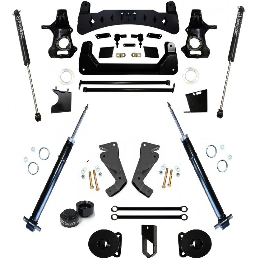 2007-2014 GM SUV 1500 2wd/4wd 9" Full Throttle Lift Kit - Suspension ...