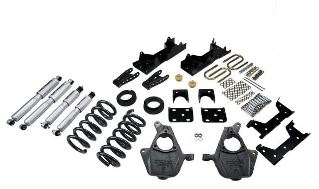 2001-2006 Chevy Silverado 1500 2WD (Std Cab) 5/7" Lowering Kit w ...