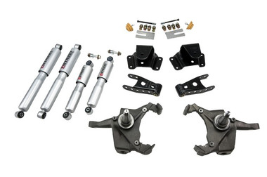 1975-1991 Chevy C30 Crew Cab Dually 3/4" Lowering Kit w/ Street ...