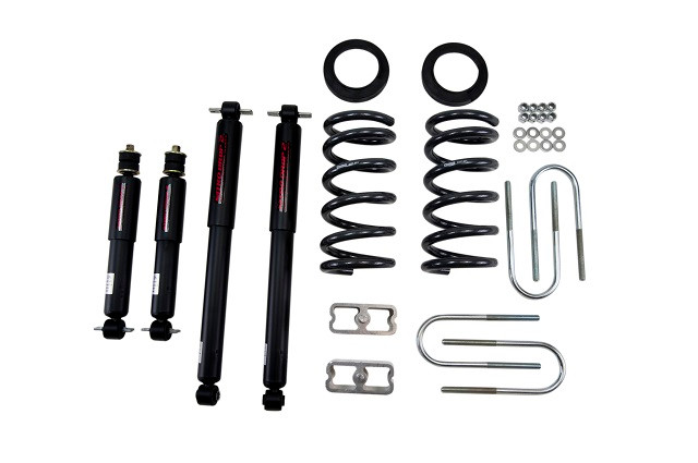 1994-2004 Chevy S10 3/3" (6 Cyl) Lowering Kit w/ Nitro Drop 2 Shocks ...