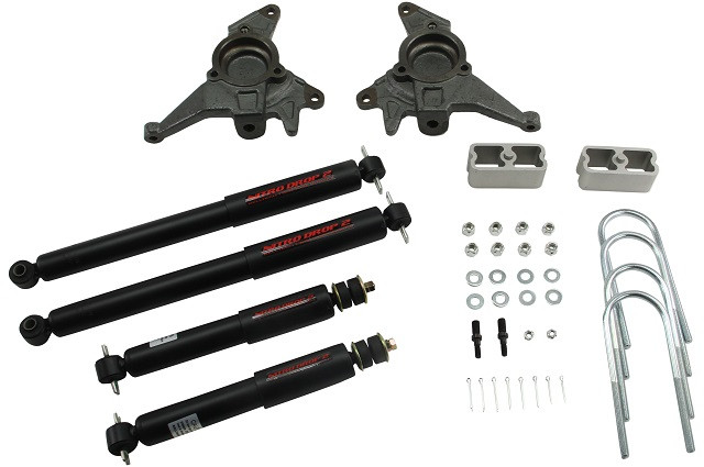 1998-2004 GMC Jimmy 2wd 2/2" Lowering Kit w/ Nitro Drop 2 Shocks ...
