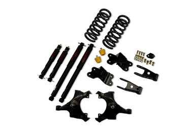 1988-1991 Chevy C1500 2WD (Std Cab) 3/4" Lowering Kit w/ Nitro Drop 2 ...
