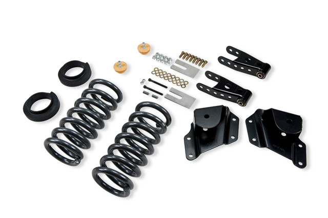 2001-2006 Chevy Silverado 1500 2WD (Std Cab) 2/4" Lowering Kit ...
