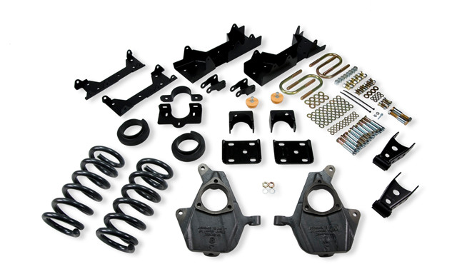 2001-2006 Chevy Silverado 1500 2WD (Ext Cab) 5/7" Lowering Kit ...