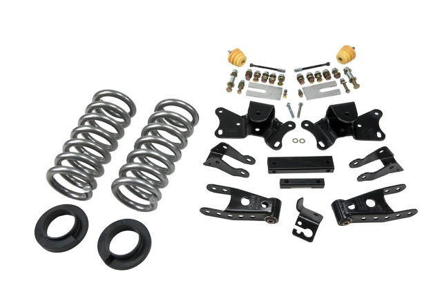1997-2000 GMC C2500 2WD (Ext / Crew Cab) 2/4" Lowering Kit - Belltech ...