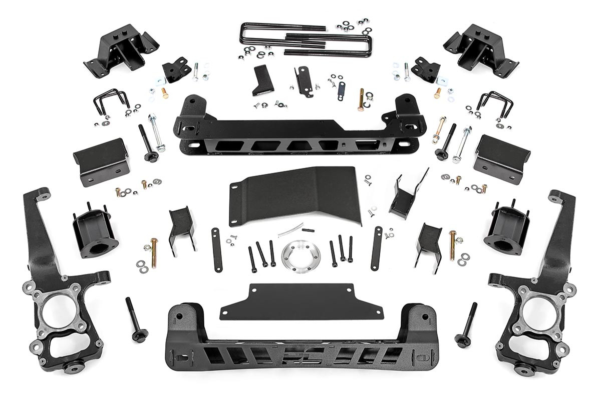 2010-2014 Ford Raptor 4WD 4.5" Lift Kit - Rough Country 55200 ...