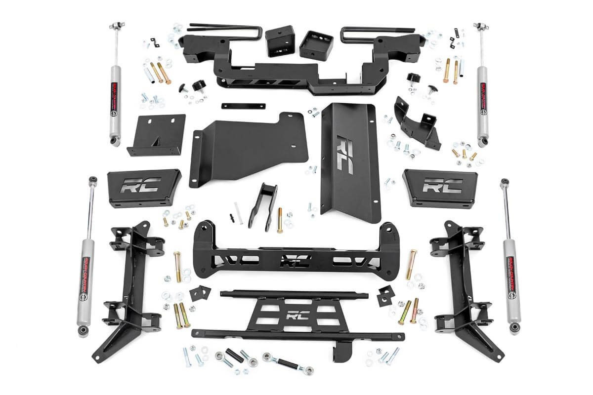 1988-2000 Chevy K2500/3500 Pickup 4WD 6" Lift Kit - Rough Country 16130 ...