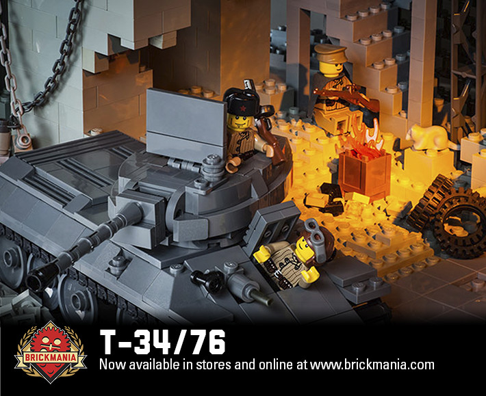 Brickmania Historical Custom LEGO® Building Kits, BrickArms Accessories ...