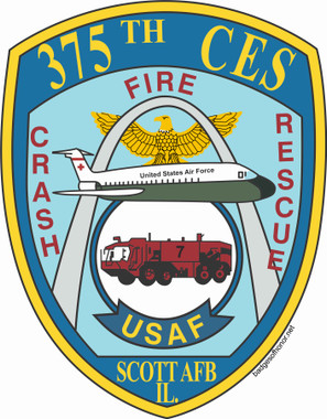 Scott AFB Fire Department shirt
