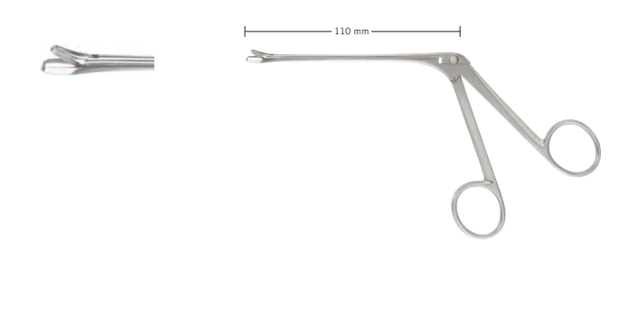 NASAL FORCEPS BY GRUENWALD, WL 11CMTHROUGH-CUTTING, SIZE 3, BITE 4.0 MM ...