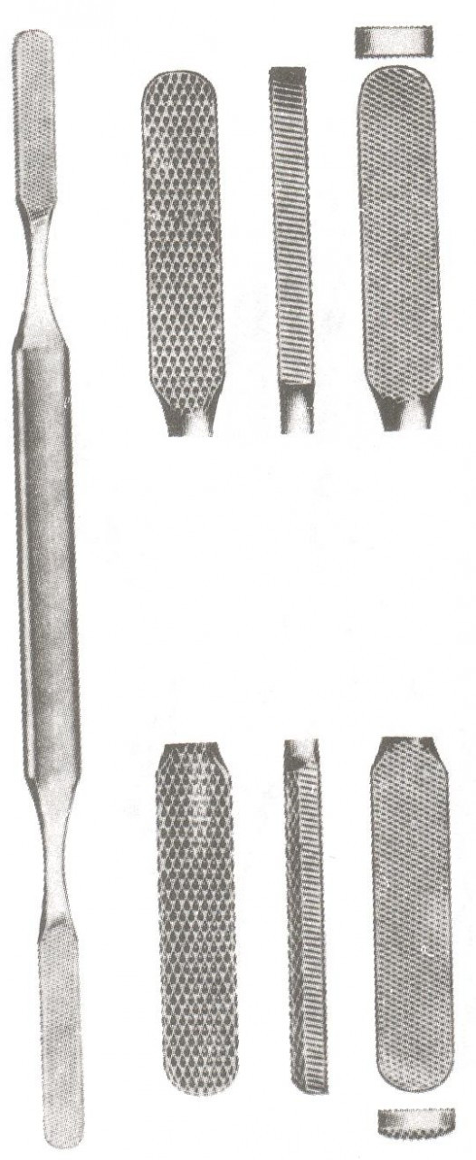 Foman Nasal Rasp Double End - PREFERRED PRODUCTS