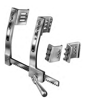 BURFORD-FINOCHIETTO Rib spreader, lightweight aluminum, (255cm) 10 ...