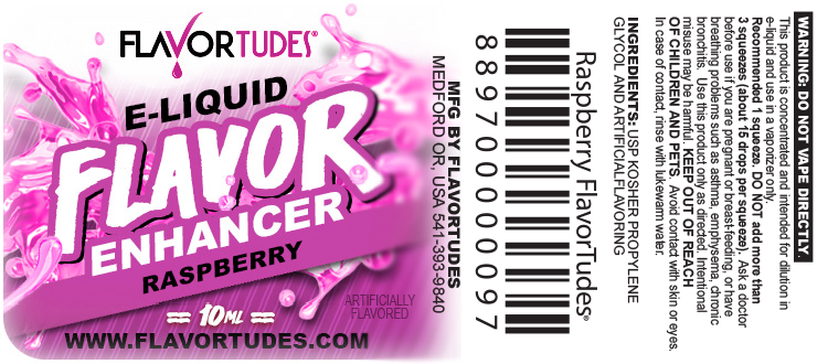 FlavorTudes - Raspberry - Flavor Shots!