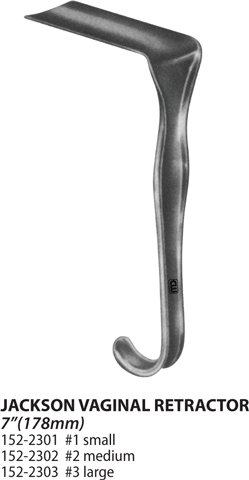 Jackson Vaginal Retractor