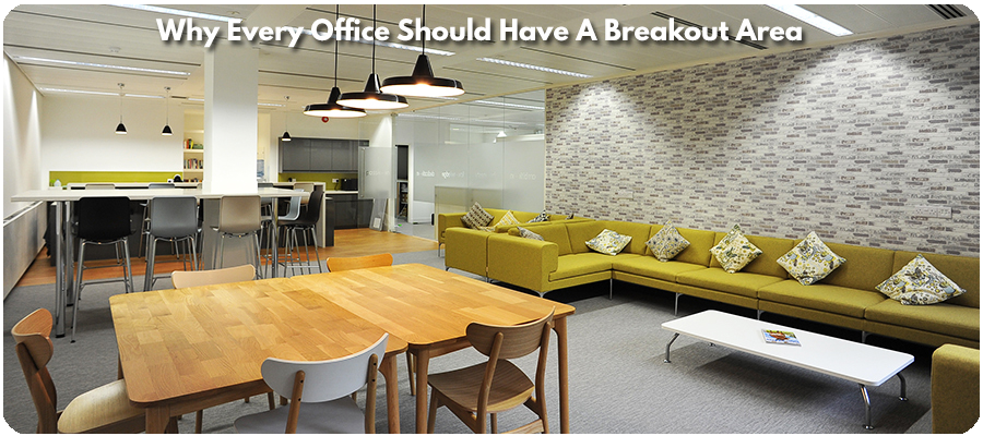 Why Every Office Should Have A Breakout Area - Think Furniture
