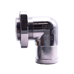 L-001 : L-Shape Hose End 3/8" for EZ Oil Drain Valve