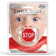 Baby Stop Sign Pacifier (3861) - Roush Automotive Collection Store