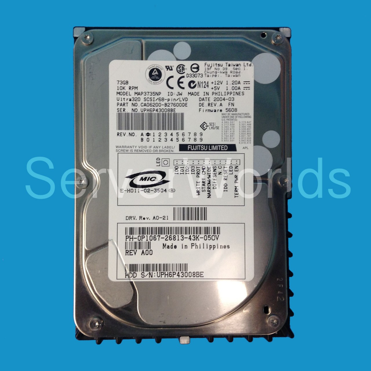 Dell P1067 | MAP3735NP | CA06200-B27600DE - Serverworlds