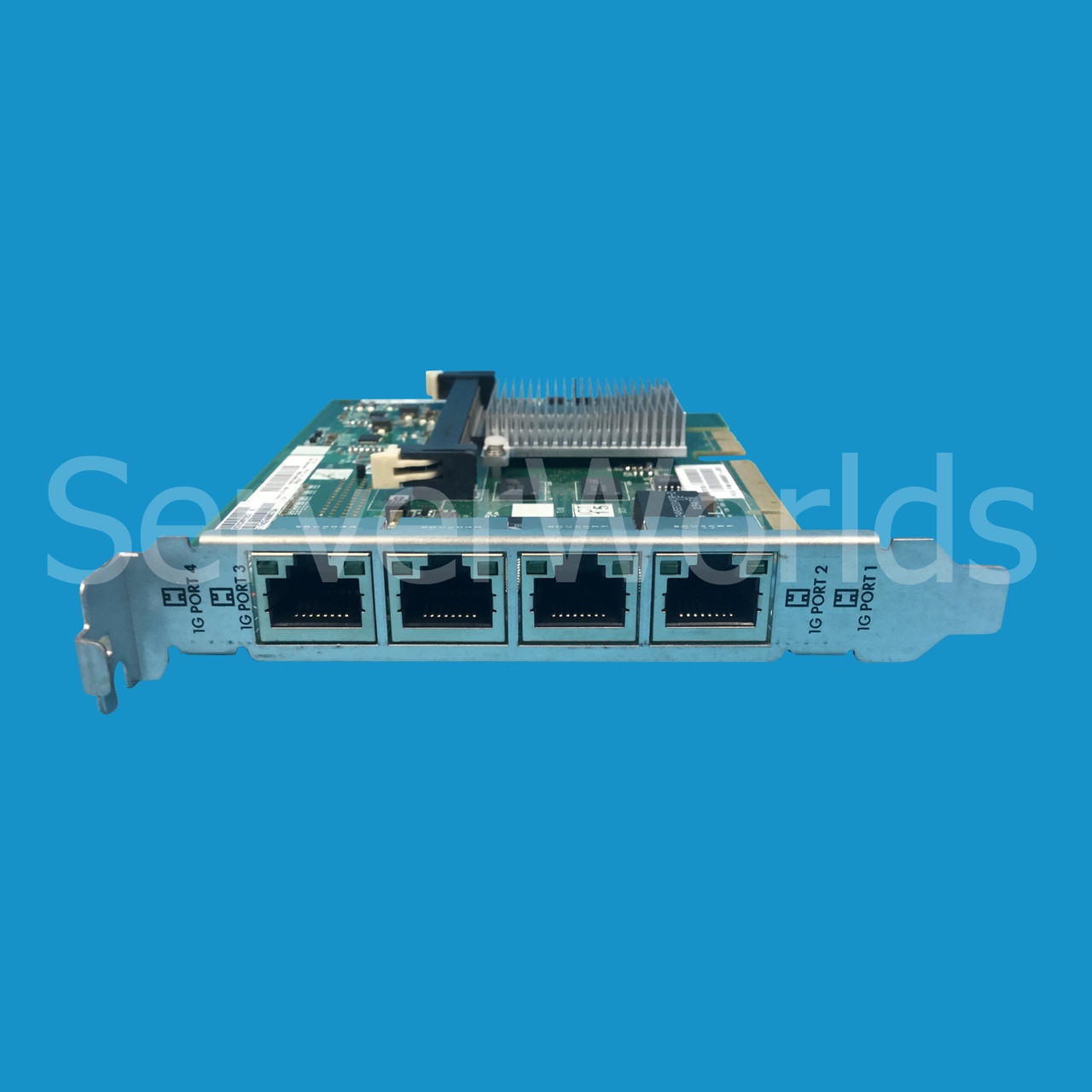 HP 491838-001 | NC375i Quad Port Nic Adapter | HP 468001-001 - Serverworlds