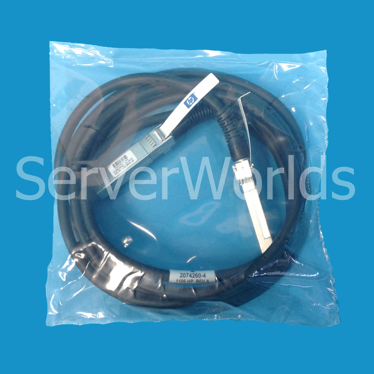 HP 487657-001 | BLc 3M 10GBe Copper Cable | HP 487655-B21 - Serverworlds
