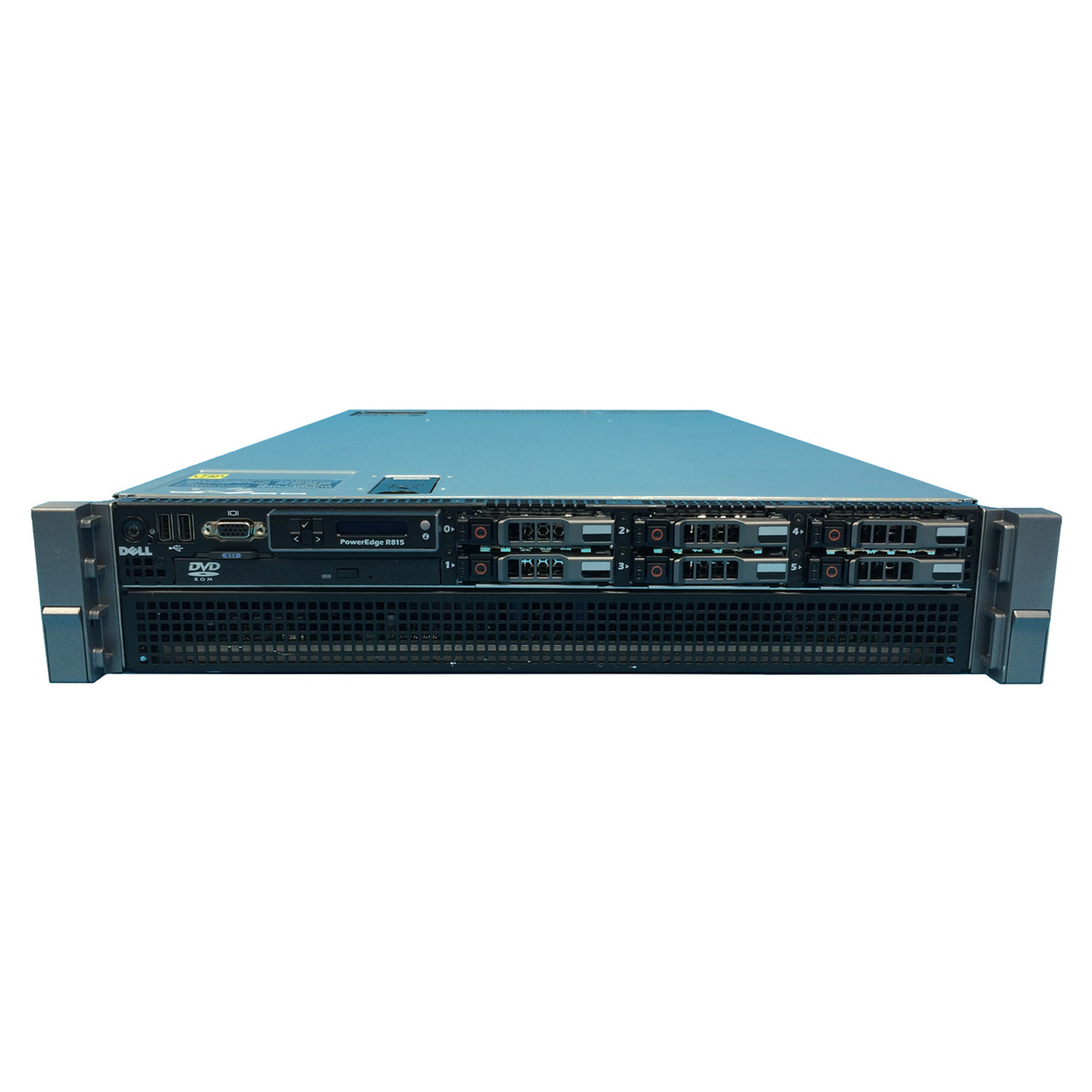 Poweredge R815, 4 x 12C 2.2Ghz, 256GB, 6 x 500GB, H700 - Refurbished ...