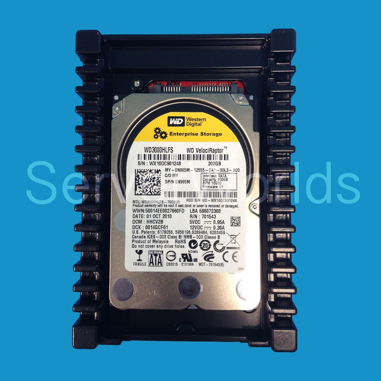 Precision 370 380 390 470 490 670 690 300GB SATA 10K Raptor Hard Drive