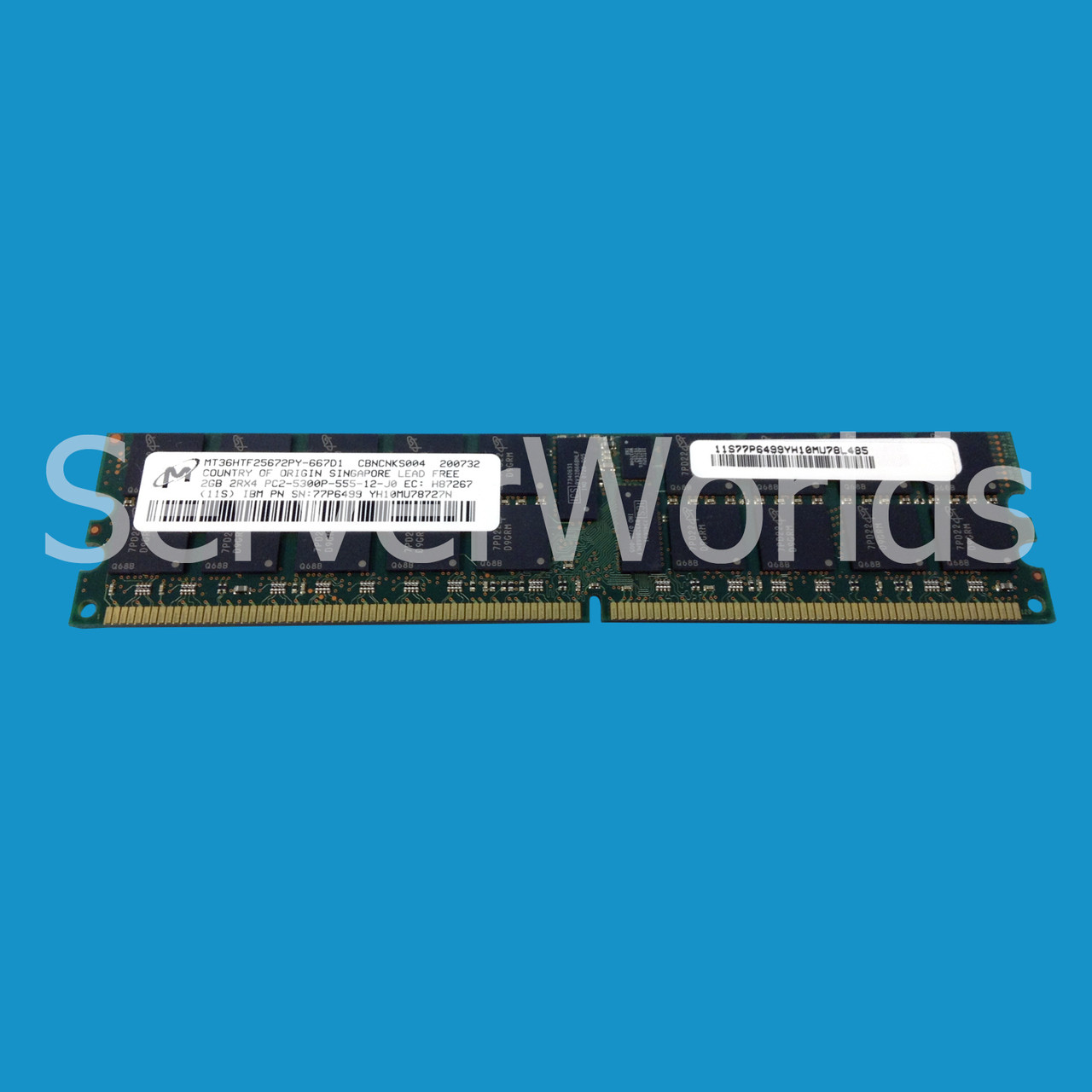 IBM 77P6499 | 2GB PC2-5300 ECC - Serverworlds