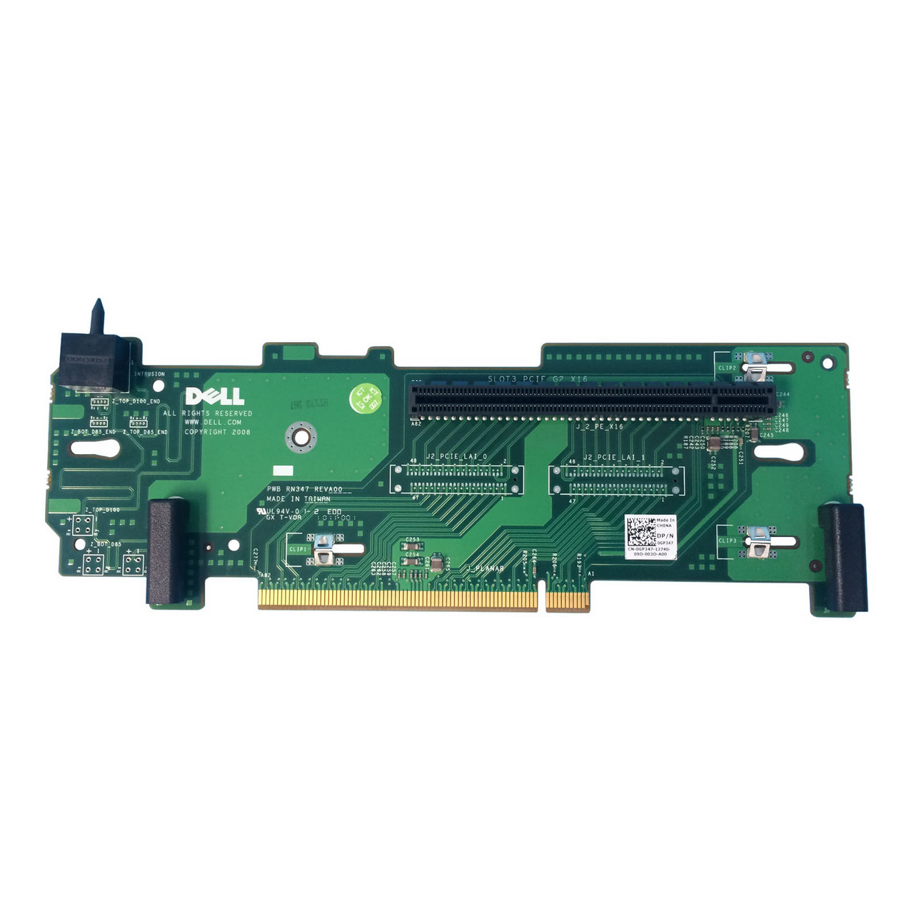 Dell GP347 | Poweredge R710 PCIe x16 Riser Board | RN347 - Serverworlds