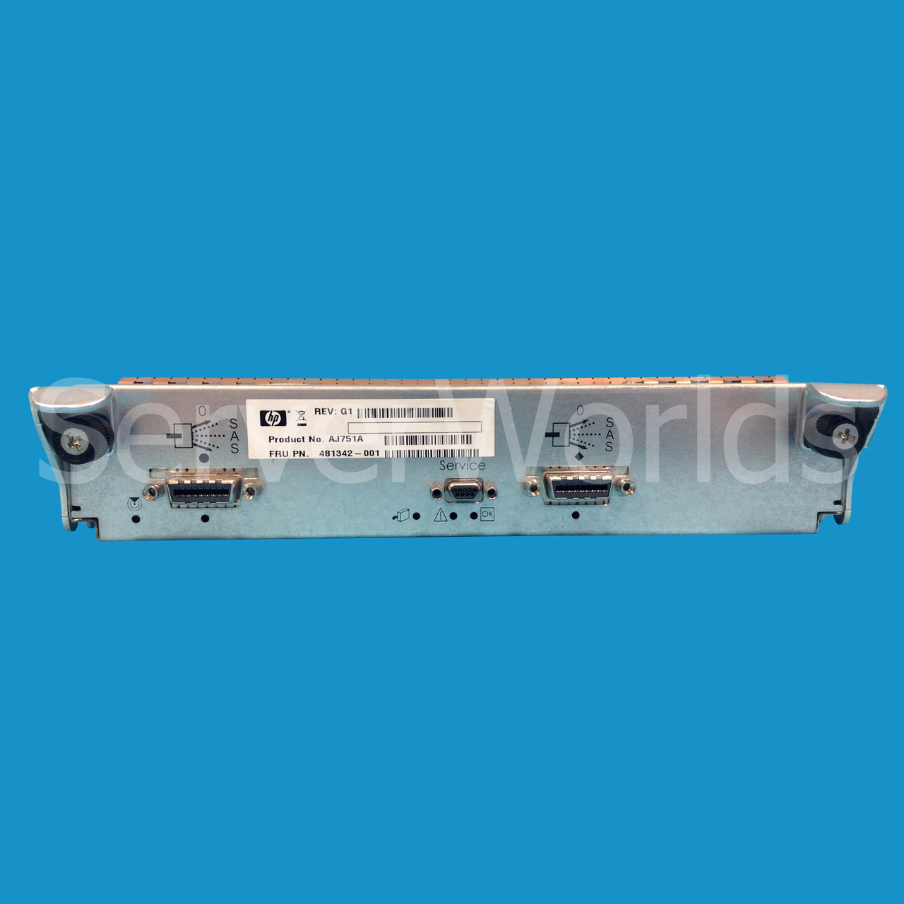 HP AJ751A | MSA2000 Drive Enclosure I/O Module | HP 481342-001 ...
