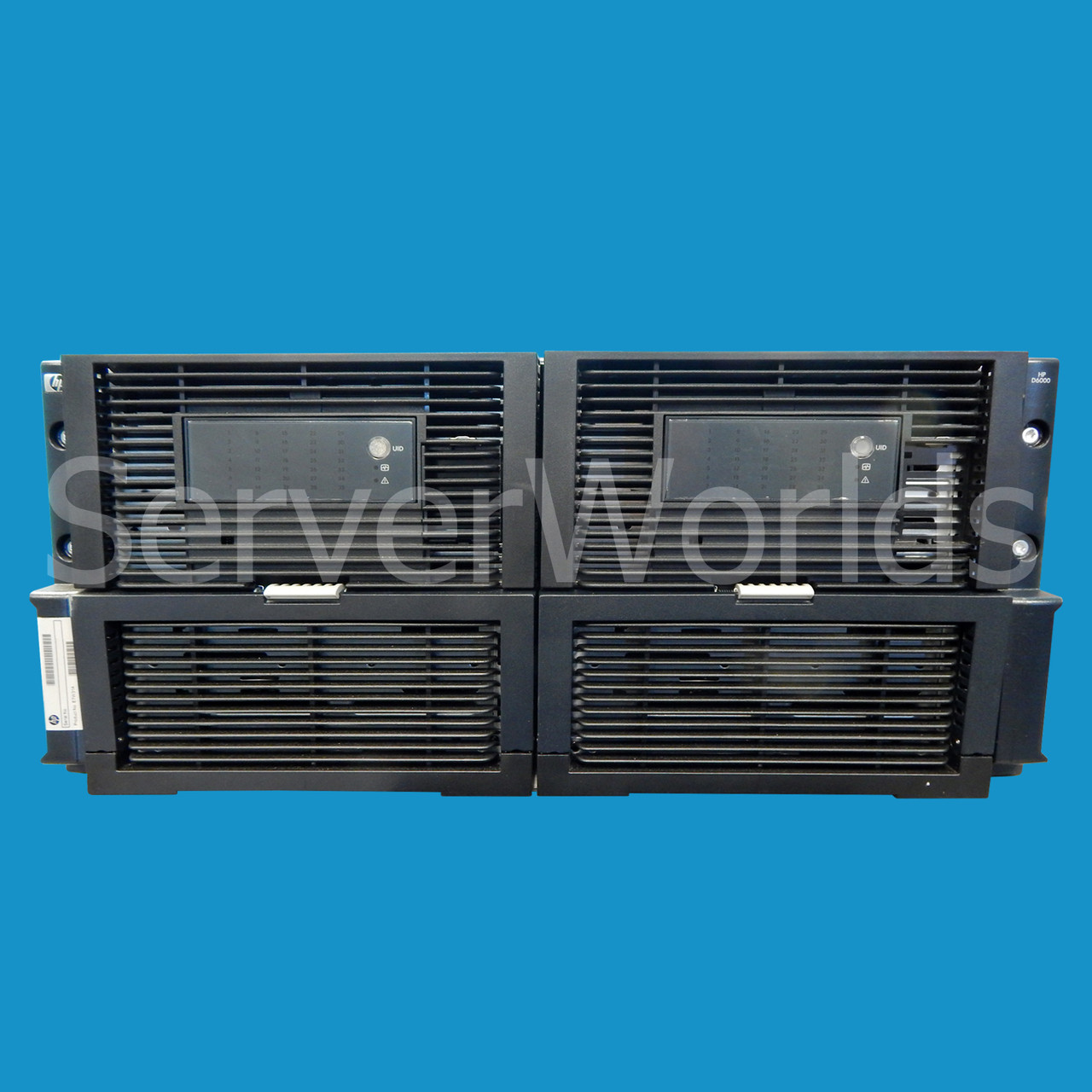 HP D6000 Enclosure Base Chassis Dual IO #QQ695A - Refurbished Server ...