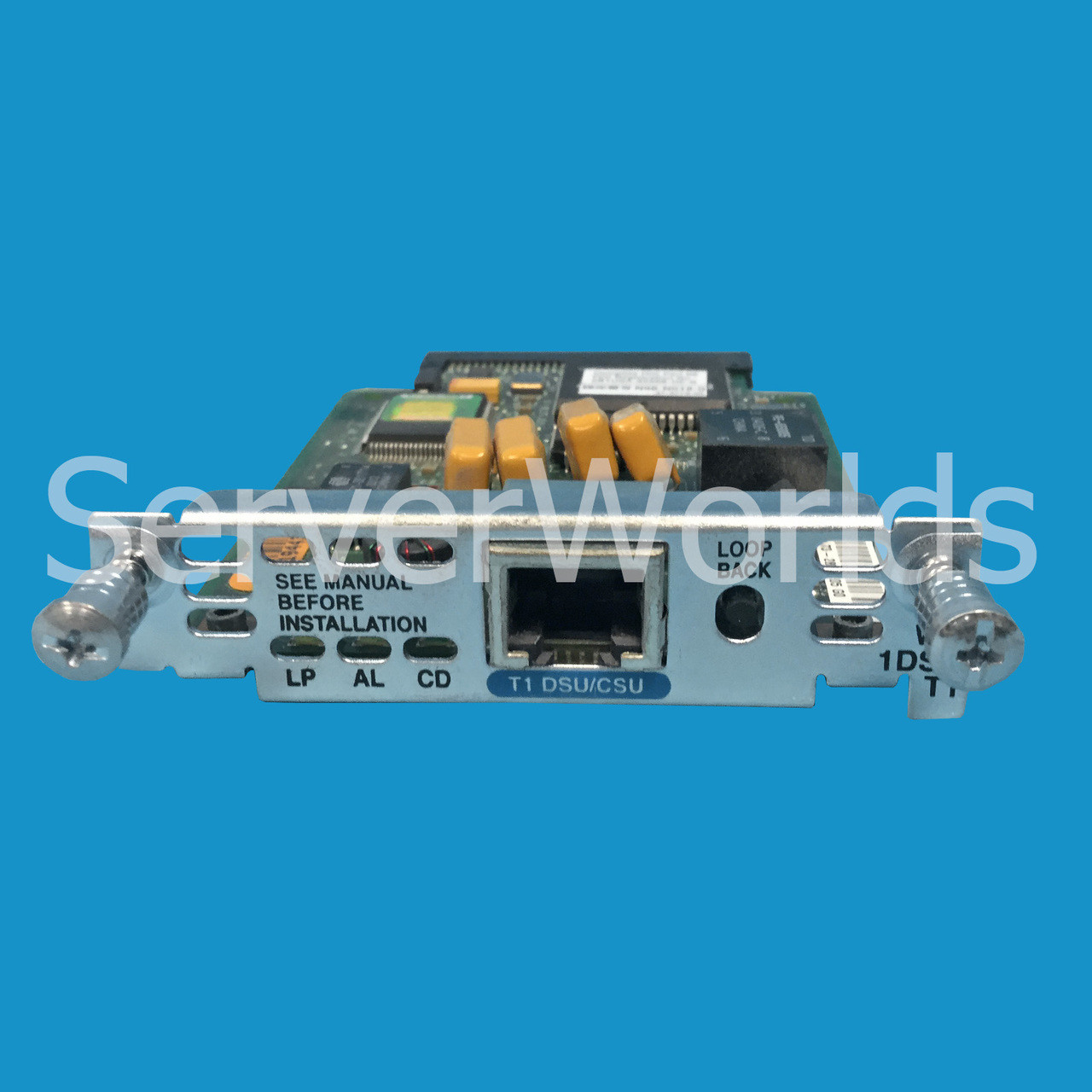 CISCO WIC-1DSU-T1 | T1 DSU/CSU WAN INTERFACE CARD - ServerWorlds