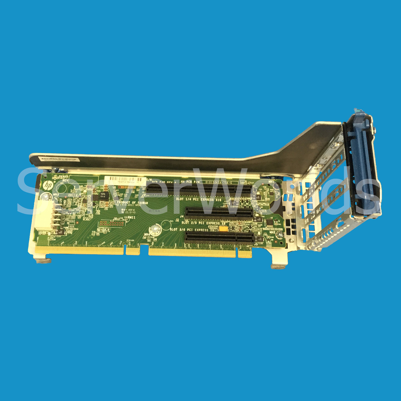 HP 653206-B21 | DL38xP Gen8 3 Slot PCIe Riser Card WITH CAGE - Serverworlds