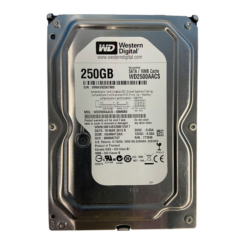 Western Digital WD2500AACS | WD2500AACS-00M6B0 - Serverworlds