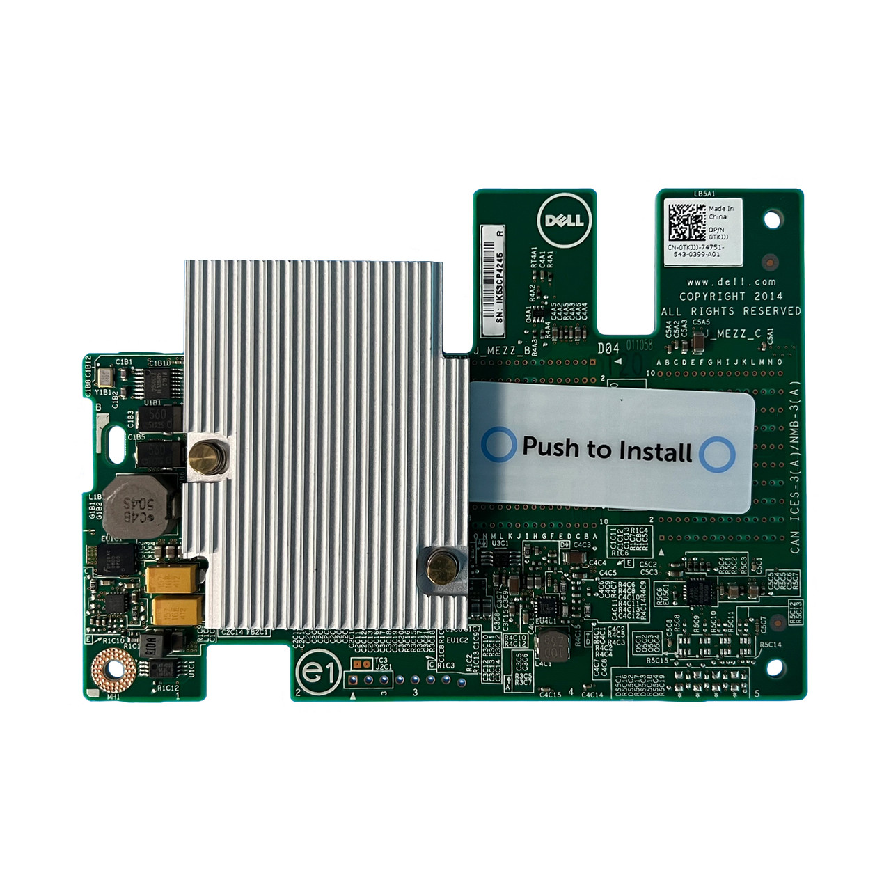 Dell TKJJJ | Poweredge FC630 Mezzanine Card - Serverworlds