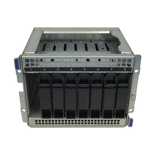 HPe 674841-B21 | 4U 8SFF Hot Plug Hard Drive Cage kit w/backplane ...