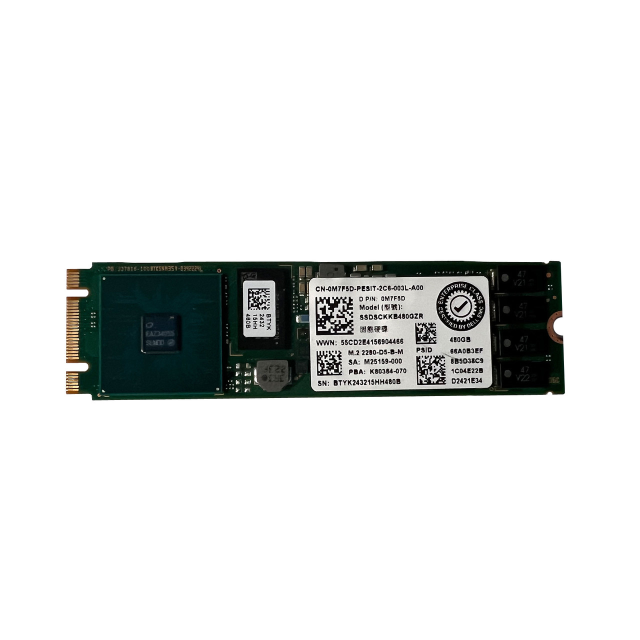 Dell M7F5D | SSDSCKKB480GZR - Serverworlds