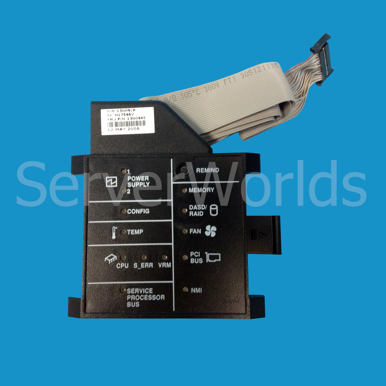 IBM 13N0945 | x236 Diagnostic Panel - Serverworlds