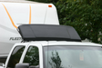 Truck & RV wind deflector for towing trailers